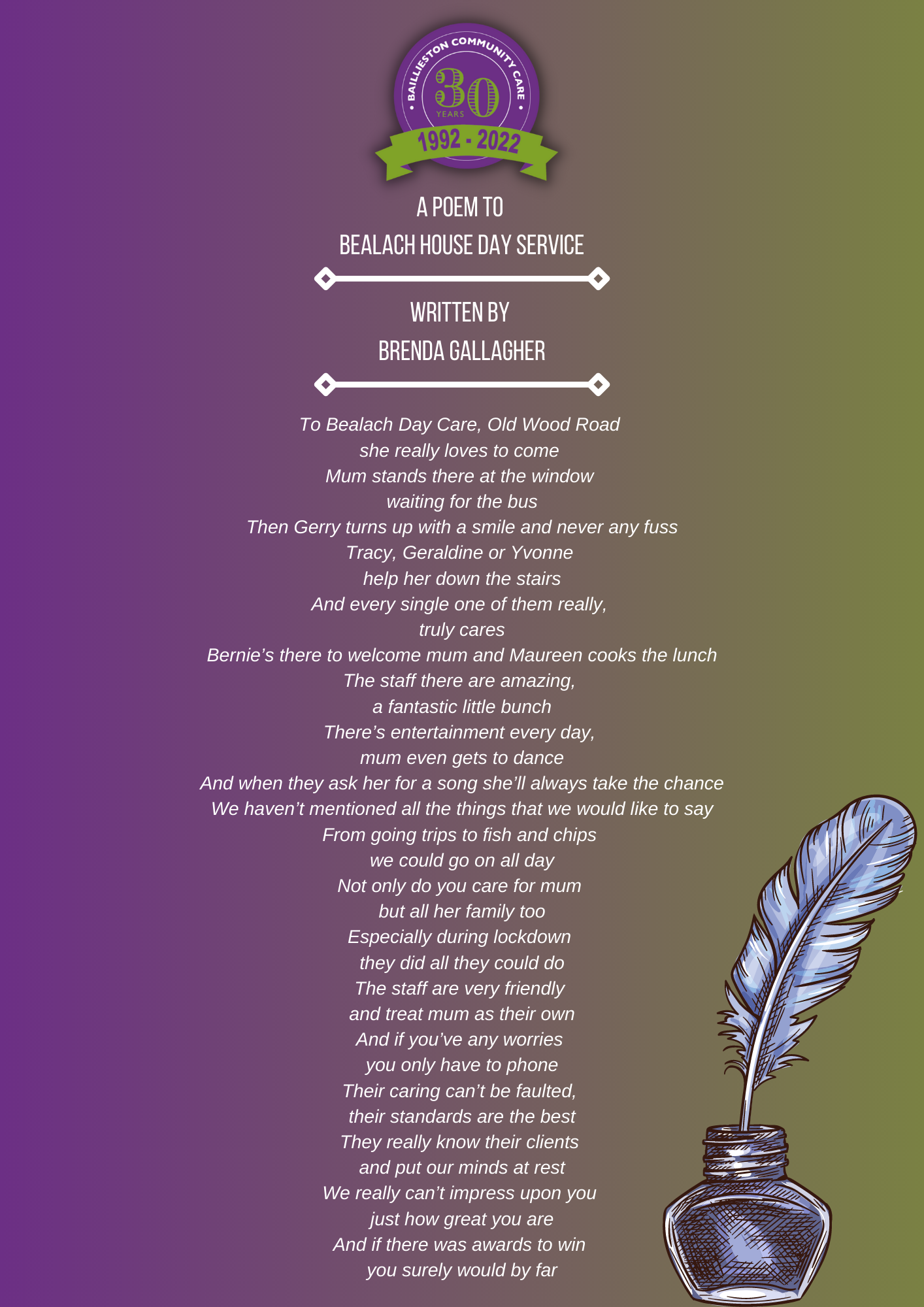 Poem – Baillieston Community Care News